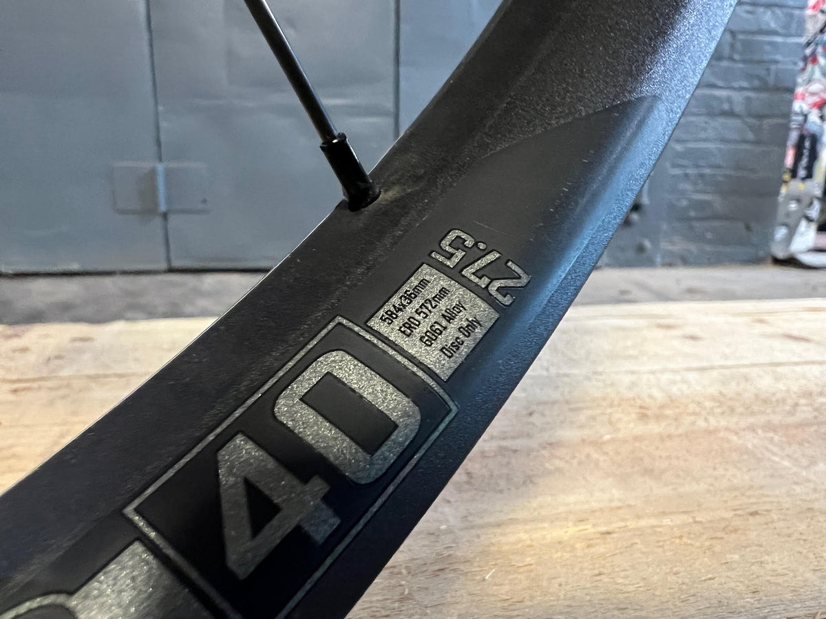 Fyxation Blackhawk Hub x Duroc 40 27.5" Front Fat Bike Single Wheel (W