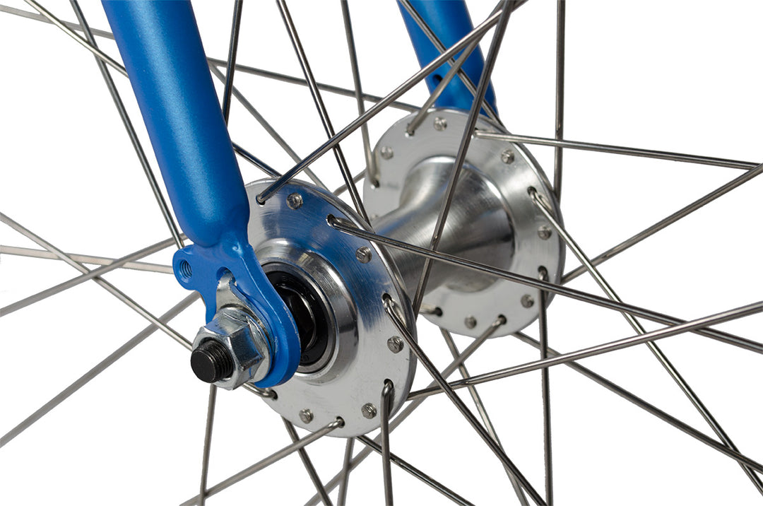 Fyxation Pixel - Matte Blue Fixed Gear Bike