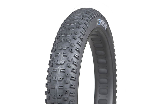 Terrene Wazia Light Folding Non studded 26x4.6 Fat Bike Tire Fyxation